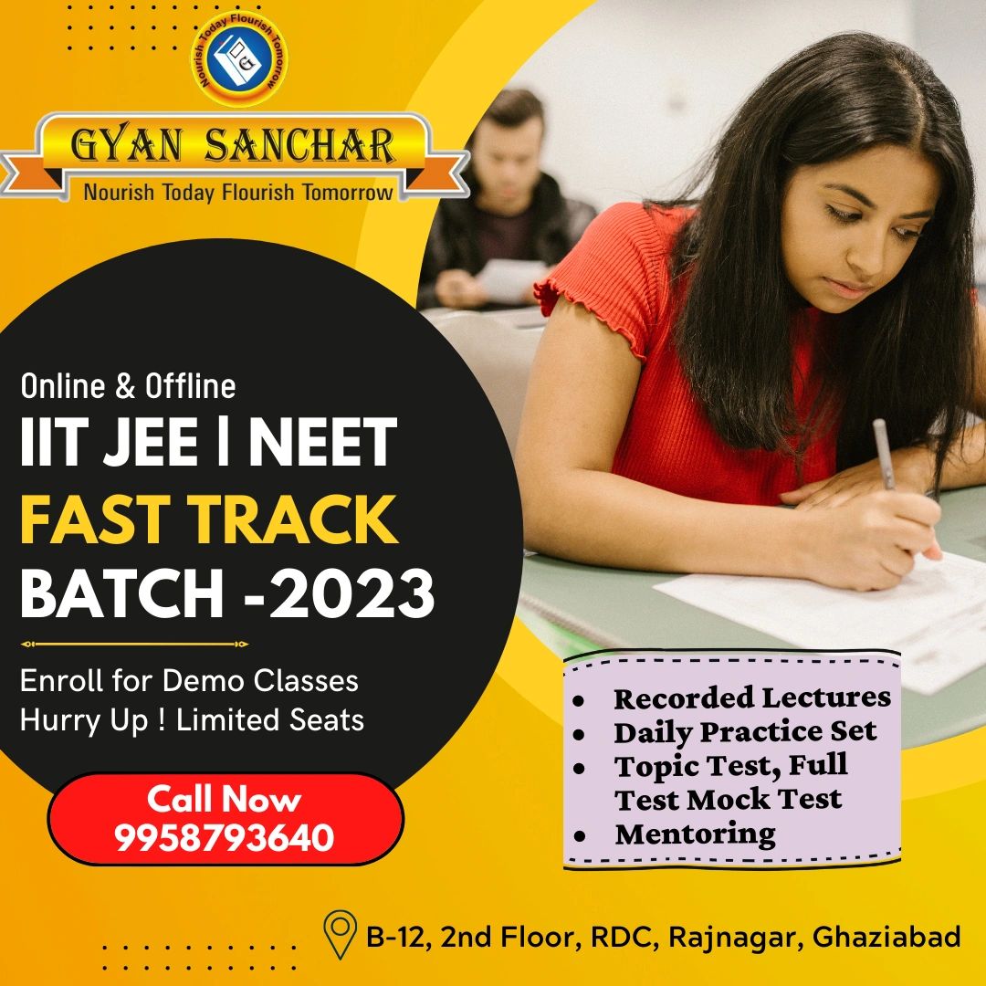 Fast Track Batch-Class 12-2023
